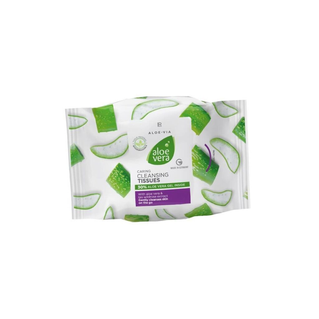Aloe Vera Caring Cleansing Tissues Alcohol-free, 30% Aloe Vera