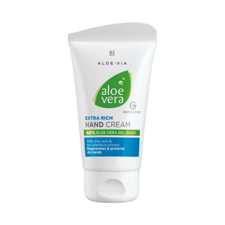 Aloe Vera Extra Rich Hand Cream with 40% aloe vera for dry skin