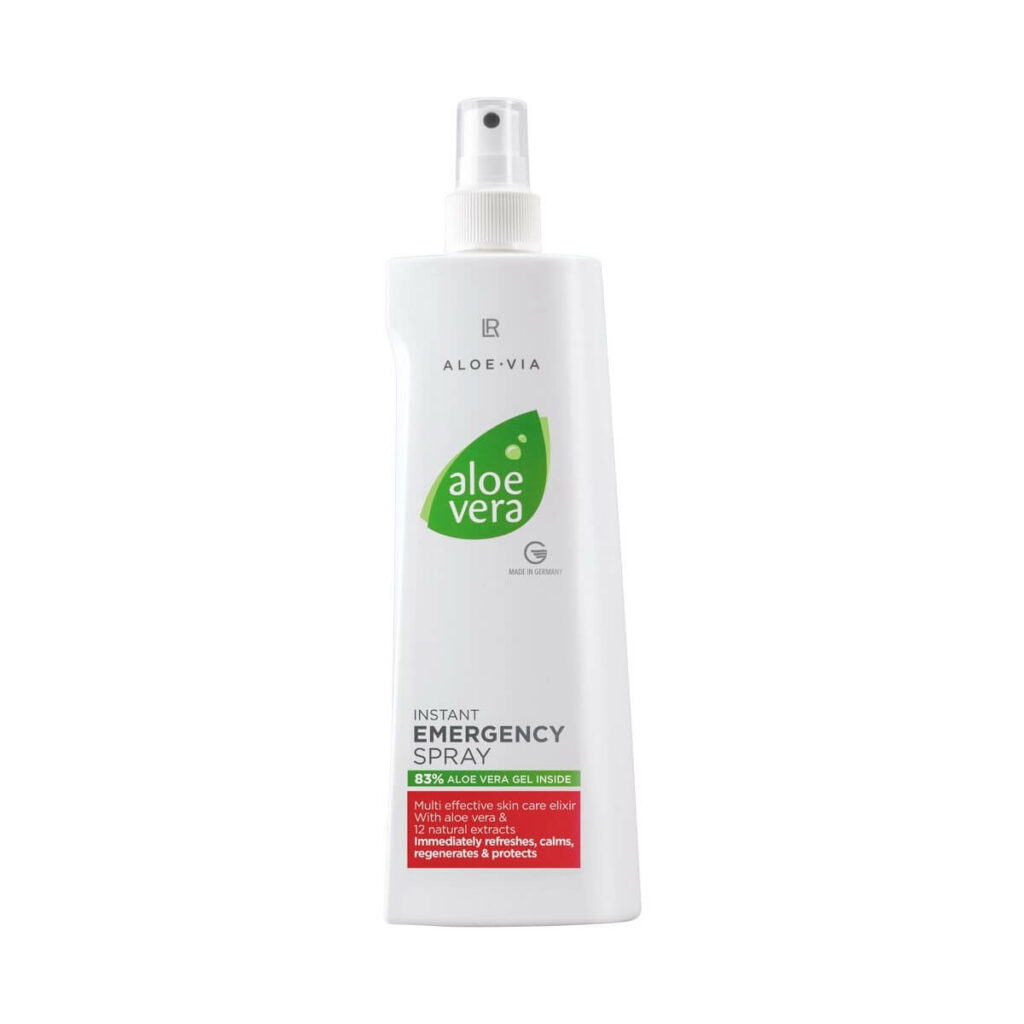 Aloe Vera Instant Emergency Spray with 83% Aloe, herbal extracts